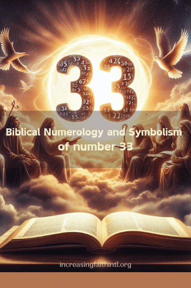 Biblical Meaning of the Number 33: Trust in God’s Plan